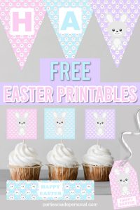 Printable Easter Decorations (5 FREE sets you'll want for your Easter ...