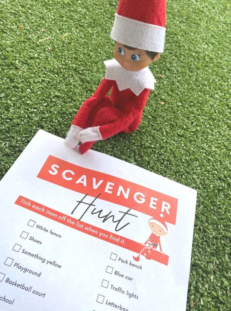 Elf on the Shelf Scavenger Hunt Free Printables | Parties Made Personal