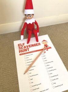 Elf on the Shelf Scavenger Hunt Free Printables | Parties Made Personal