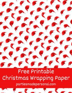 Christmas Printable Wrapping Paper - 20 FREE Designs | Parties Made ...