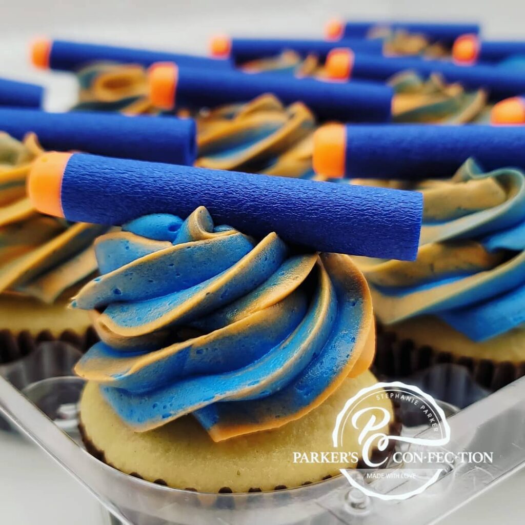 Best Nerf Cake Ideas plus Nerf Cupcakes, Donuts, Cake Pops | Parties ...