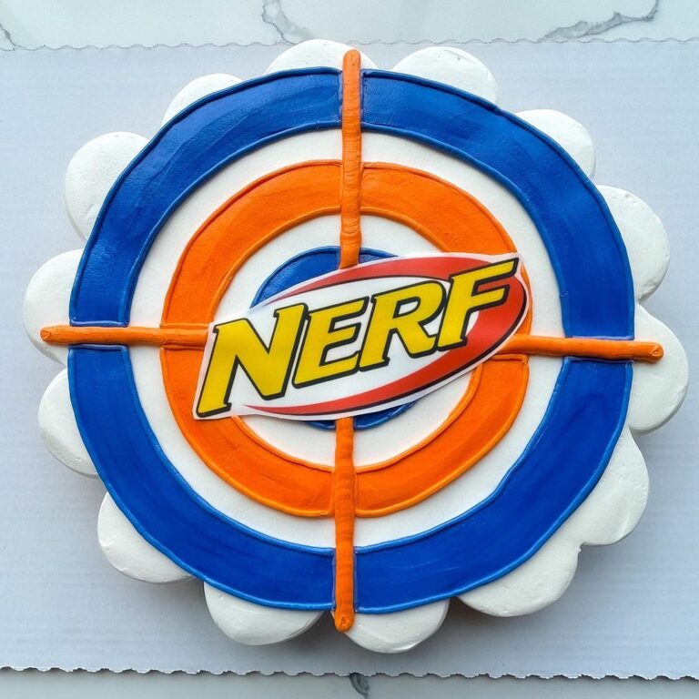 Best Nerf Cake Ideas plus Nerf Cupcakes, Donuts, Cake Pops | Parties ...